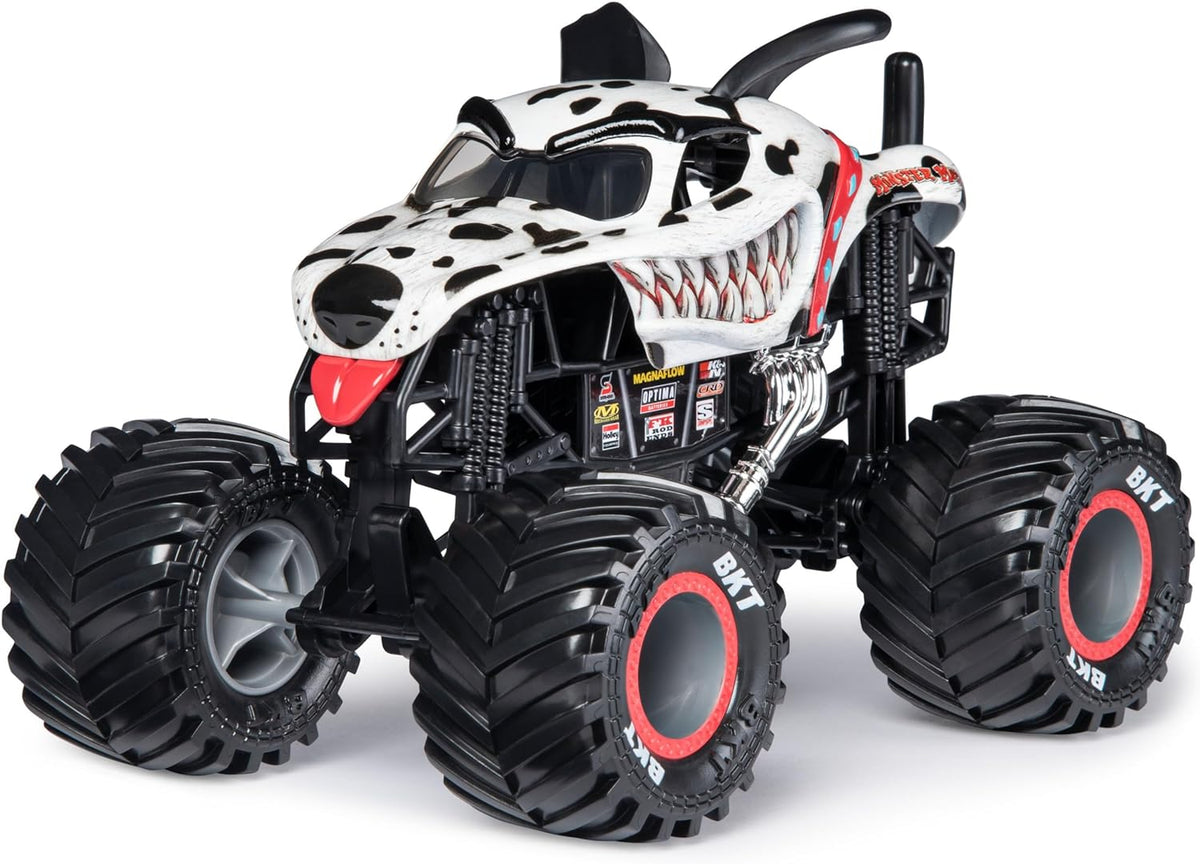 Monster Jam, Official Monster Mutt Dalmatian Monster Truck, Die-Cast V ...