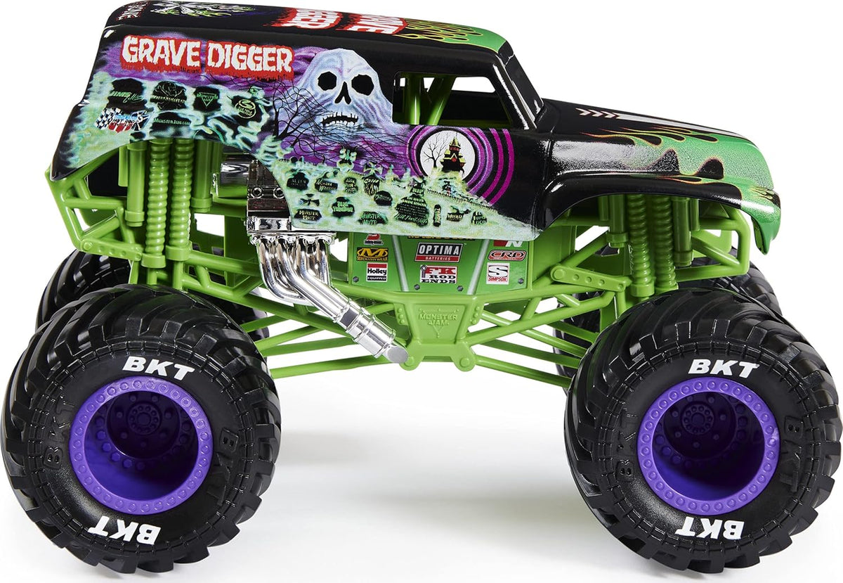 Monster Jam Official Grave Digger Monster Truck - Grave Digger Collect ...