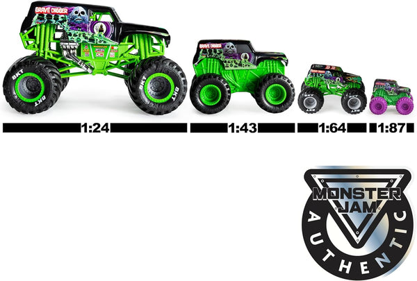 Monster Jam, Official Mini Mystery Collectible Monster Truck 12-Pack ...