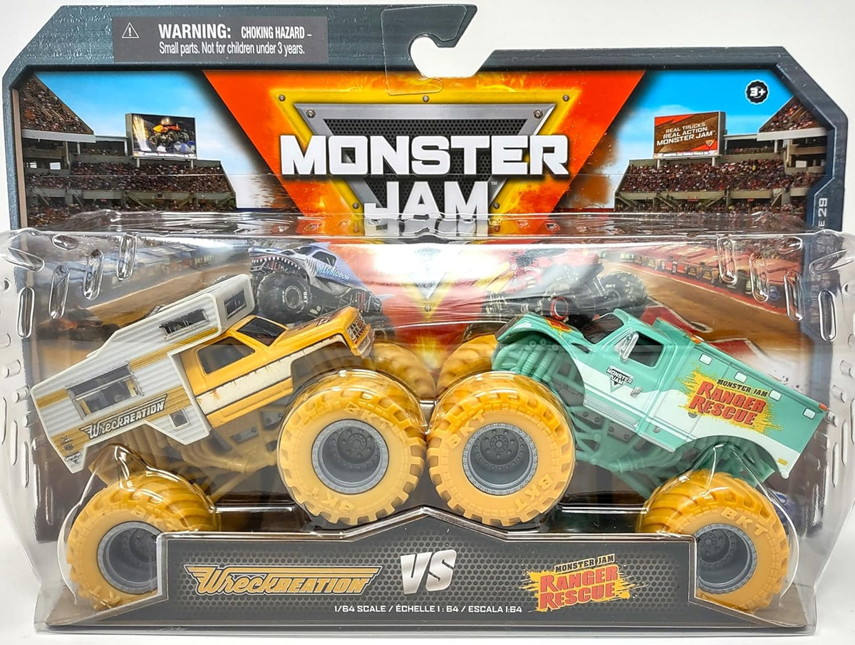 Monster Jam, Official Series 29 Die-Cast Monster Trucks, 1:64 Scale, K ...