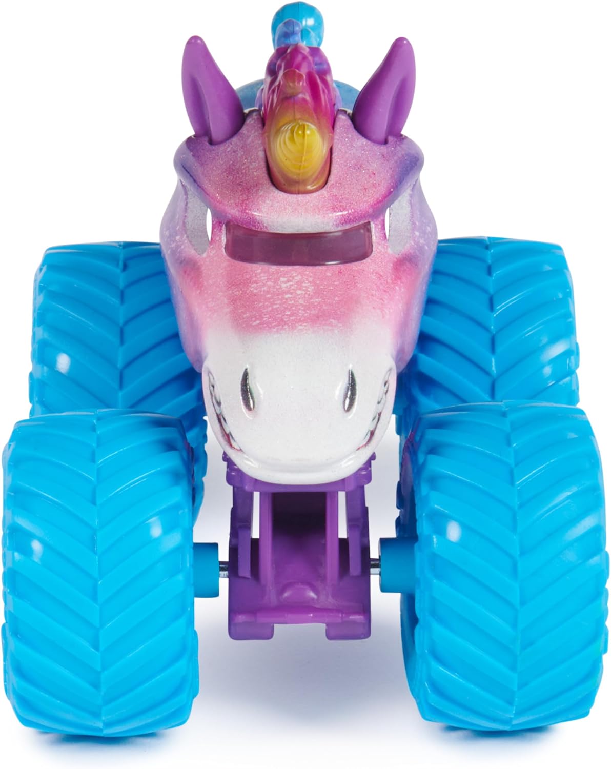 Monster Jam, Official Sparkle Smash Monster Truck, Die-Cast Vehicle, 1 ...