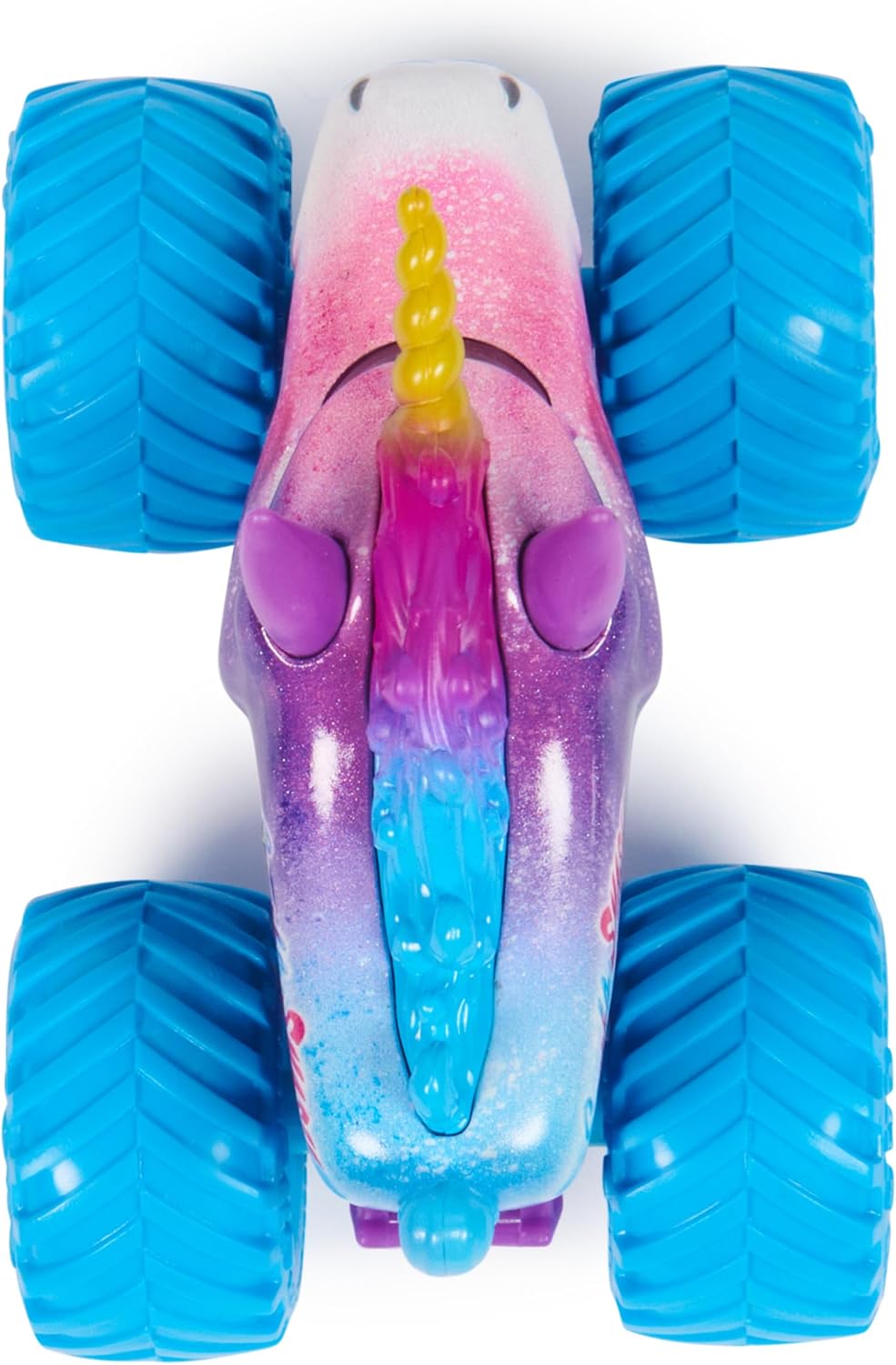 Monster Jam, Official Sparkle Smash Monster Truck, Die-Cast Vehicle, 1 ...