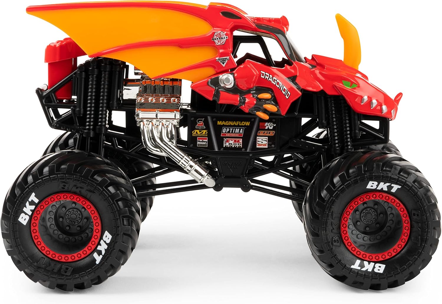 Monster Jam, Official Bakugan Dragonoid Monster Truck, Collector Die-C ...